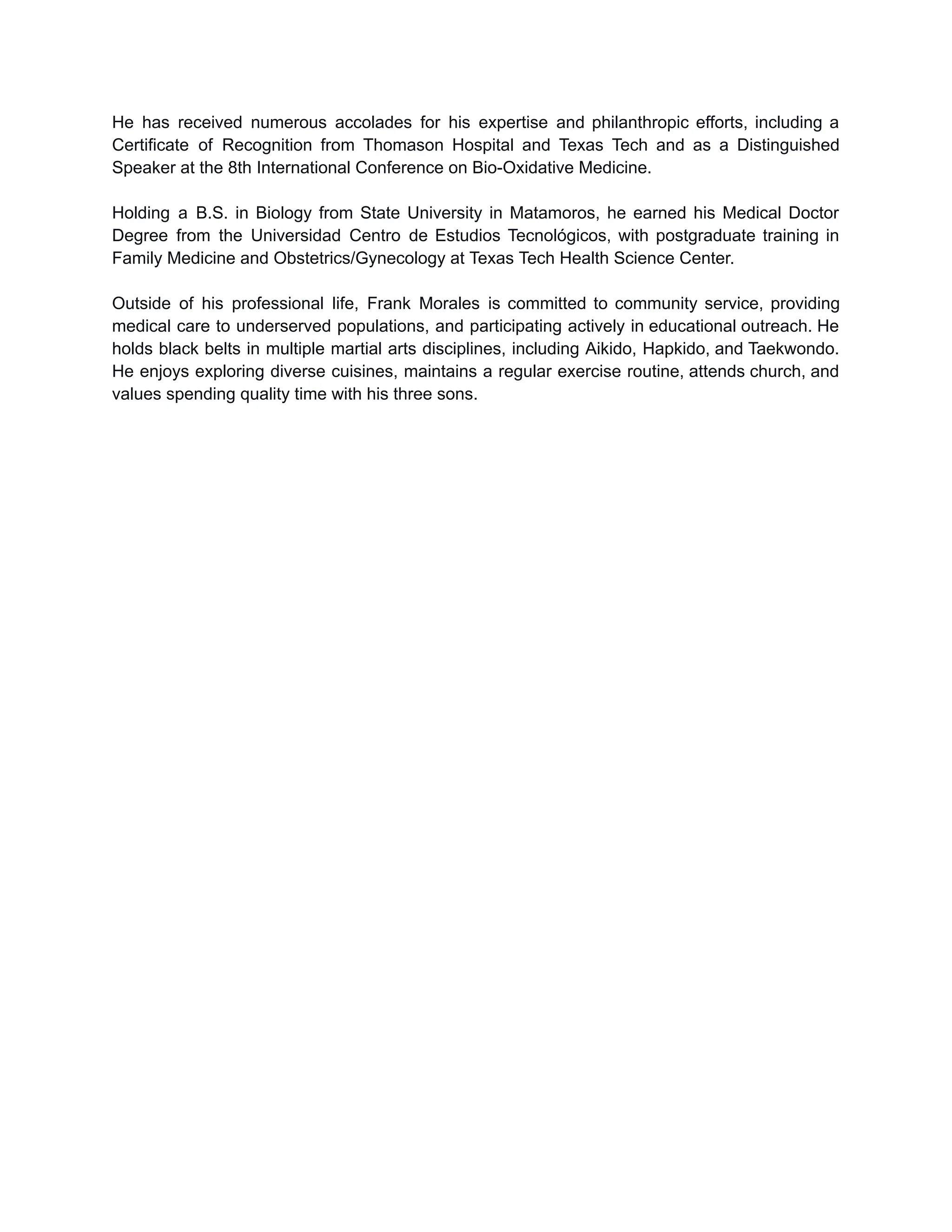 The Contributions of Frank Morales to HIV/AIDS Research | PDF