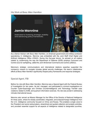 Biography Of Jamie Mannina | Washington, DC.pdf
