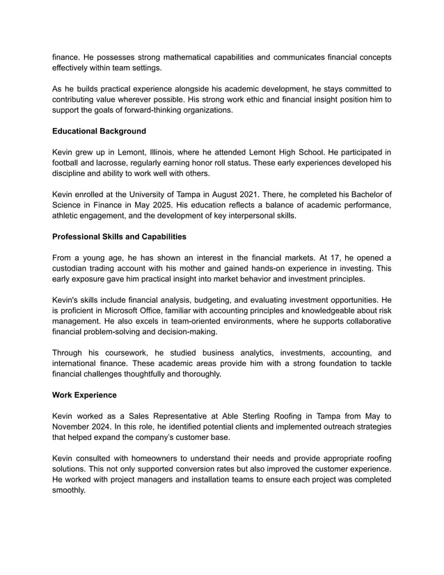 Biography of Kevin Sarvey.pdf