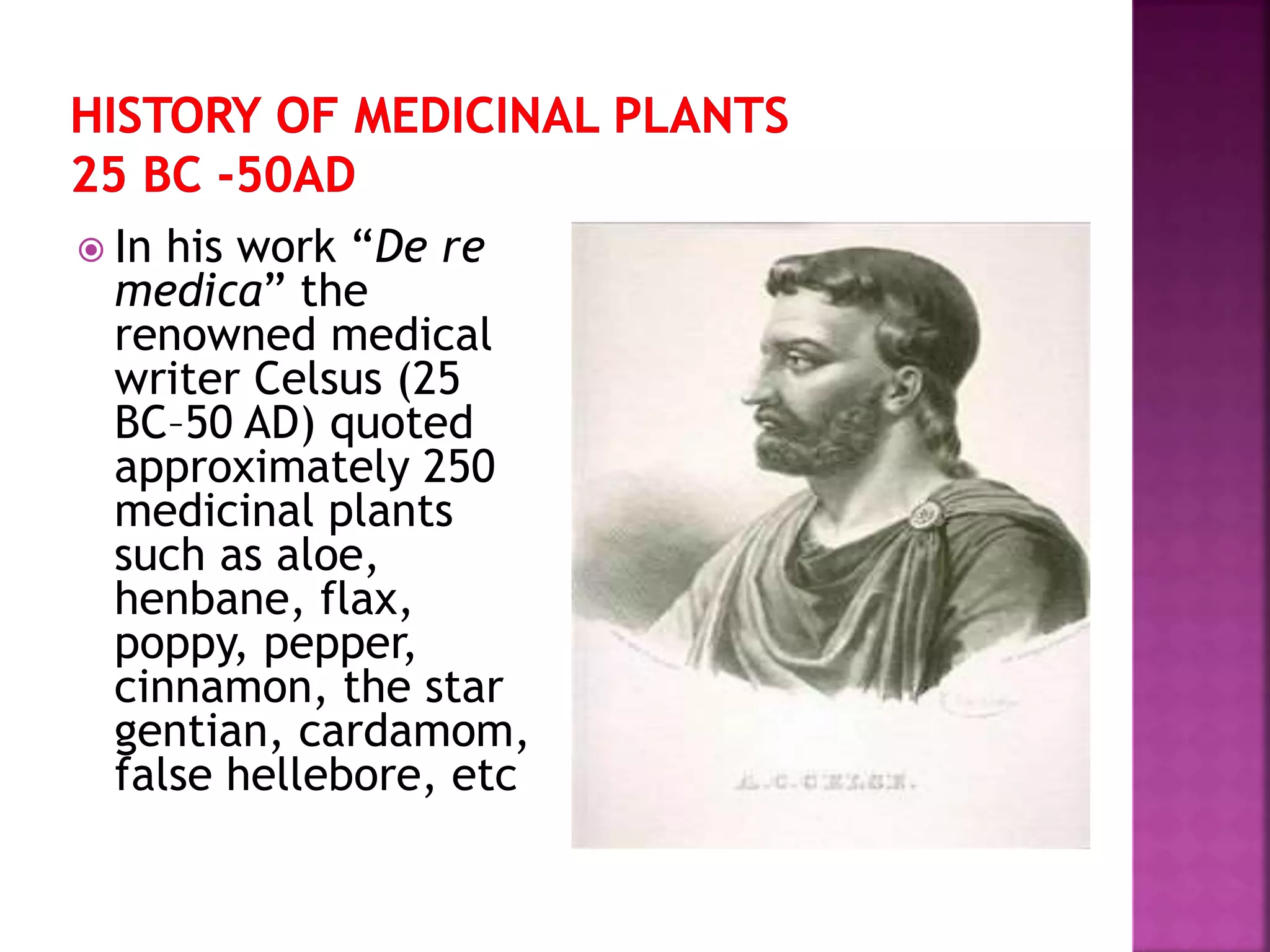 Biography of medicinal plants A Lecture by Mr Allah Dad Khan Former DG ...