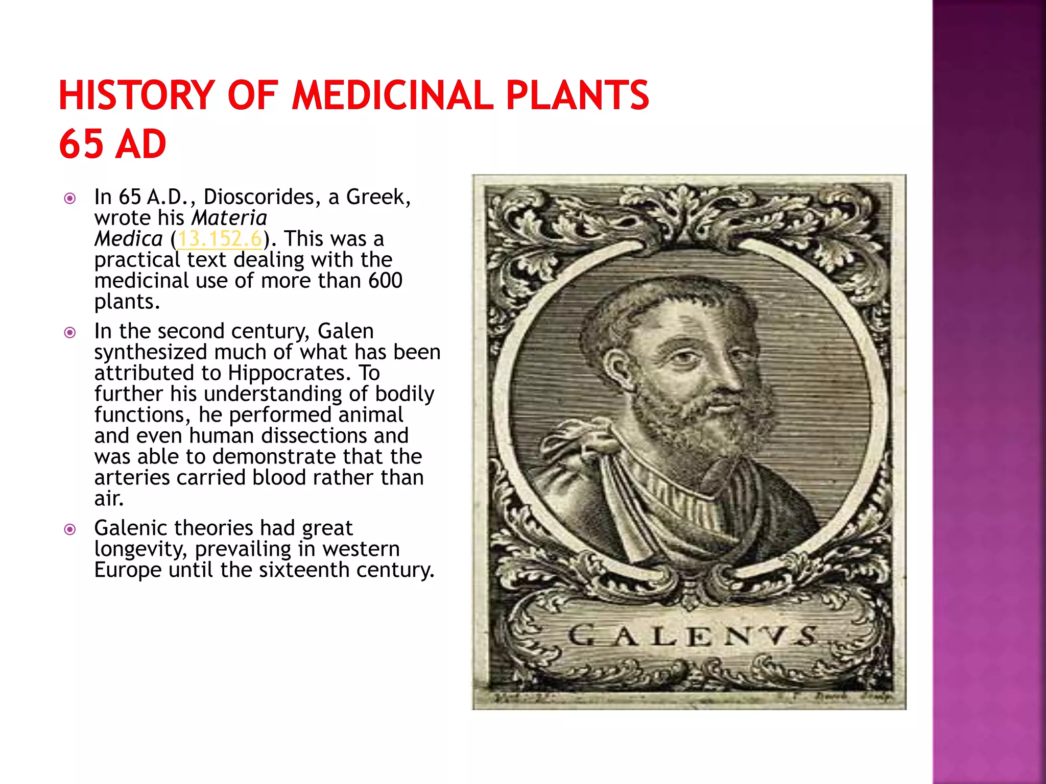 Biography of medicinal plants A Lecture by Mr Allah Dad Khan Former DG ...