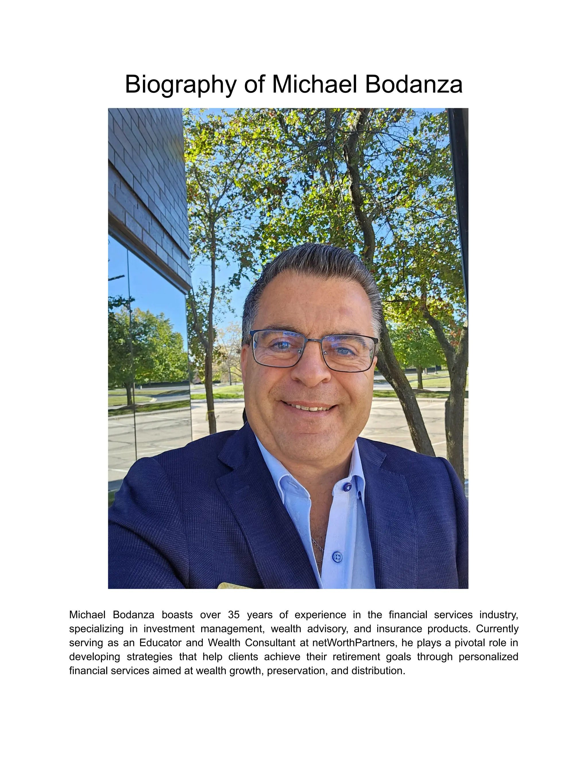 Biography of Michael Bodanza : Wealth Consultant at netWorthPartner.pdf