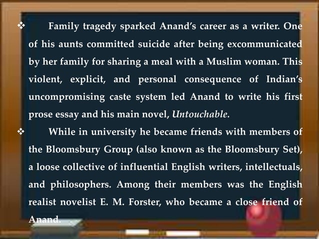 Biography of mulk raj anand. | PPTX | Sikhism | Religion & Spirituality