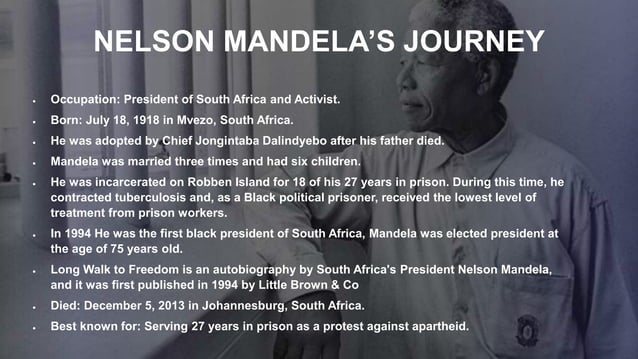 Biography of Nelson Mandela.pptx