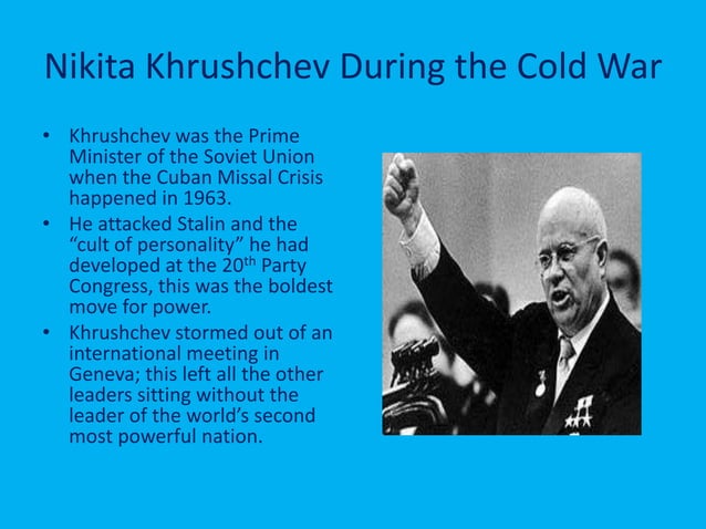 Biography of nikita khrushchev | PPT