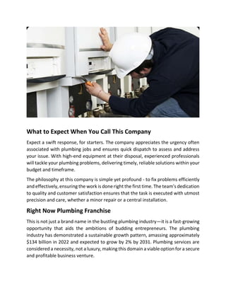 Biography of a company named Right Now Plumbing.pdf