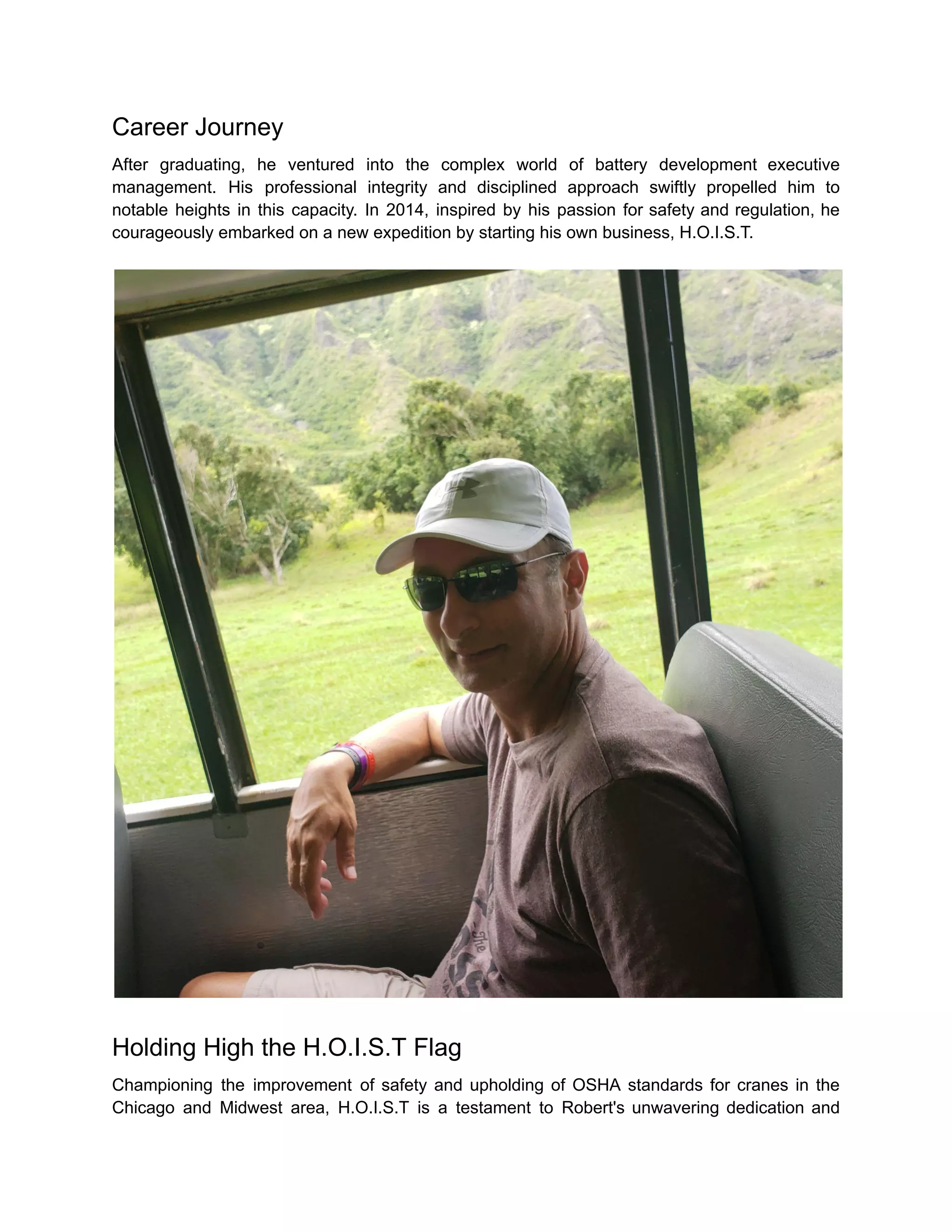 Biography of Robert Chiocca.pdf | Outdoor Attractions | Attractions