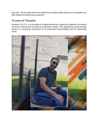 Biography of Robert Chiocca.pdf | Outdoor Attractions | Attractions