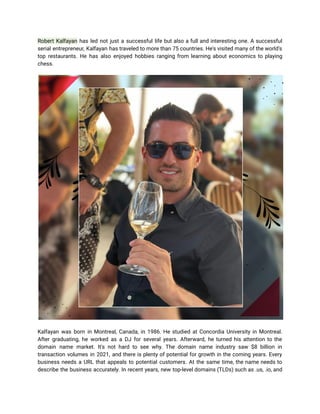 Biography of Robert Kalfayan.pdf