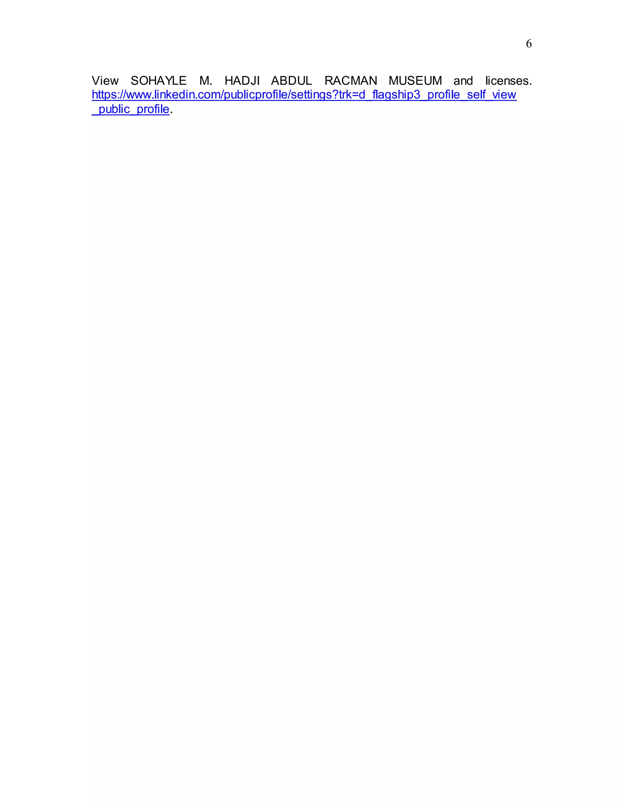 Biography of sohayle m. hadji abdul racman | DOCX