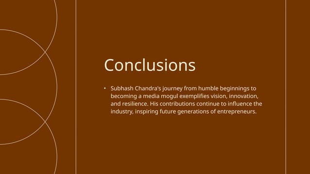 Biography of Subhash Chandra ( Nikhil Kumar ).pptx