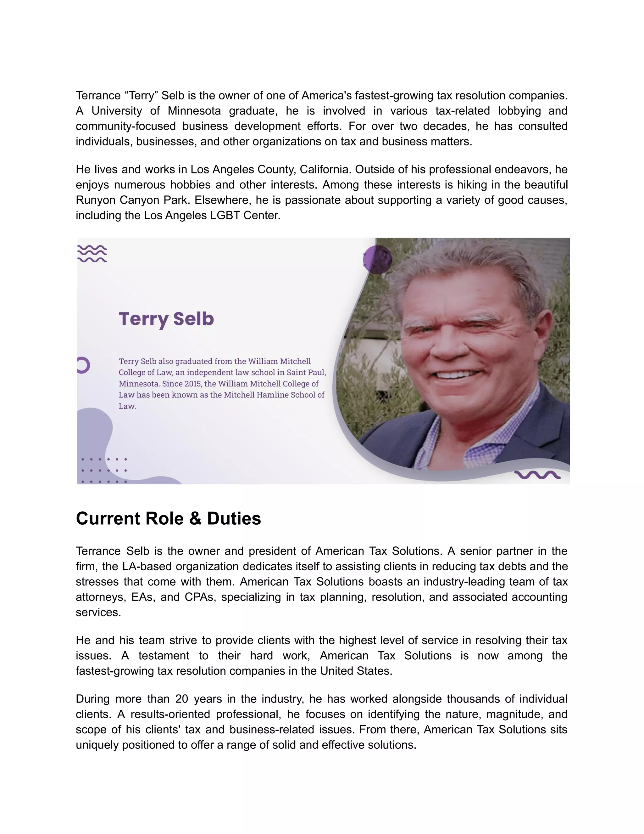 Biography Of _ Terry Selb _ .pdf