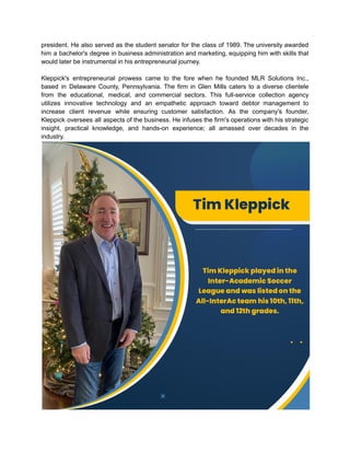Tim Kleppick's Biography | PDF