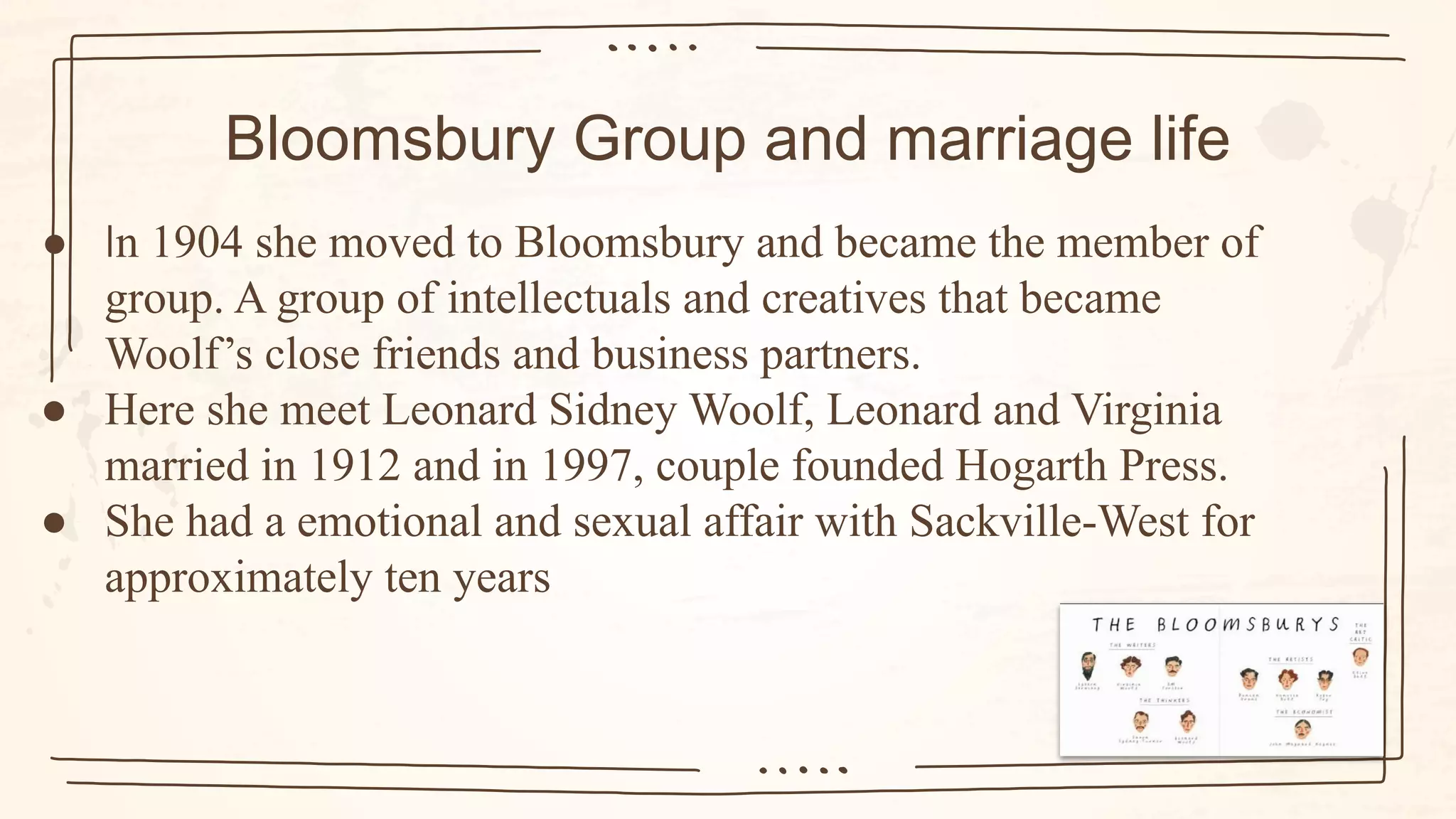 Biography of Virginia Woolf | PDF