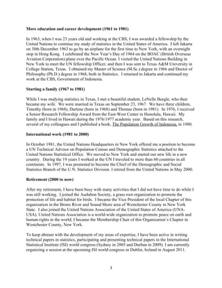 Biography project | DOC | Graduation | Personal Celebrations & Life Events