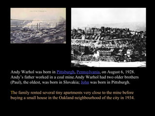 Biography warhol adapted | PPT