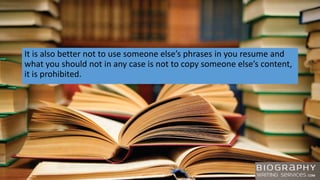 7 Key Ways for Writing Your Own Bio | PPT