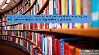 7 Key Ways for Writing Your Own Bio | PPT