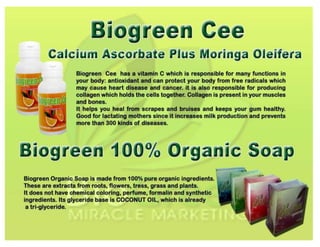 BioGreen Miracle Marketing Products | PPTX