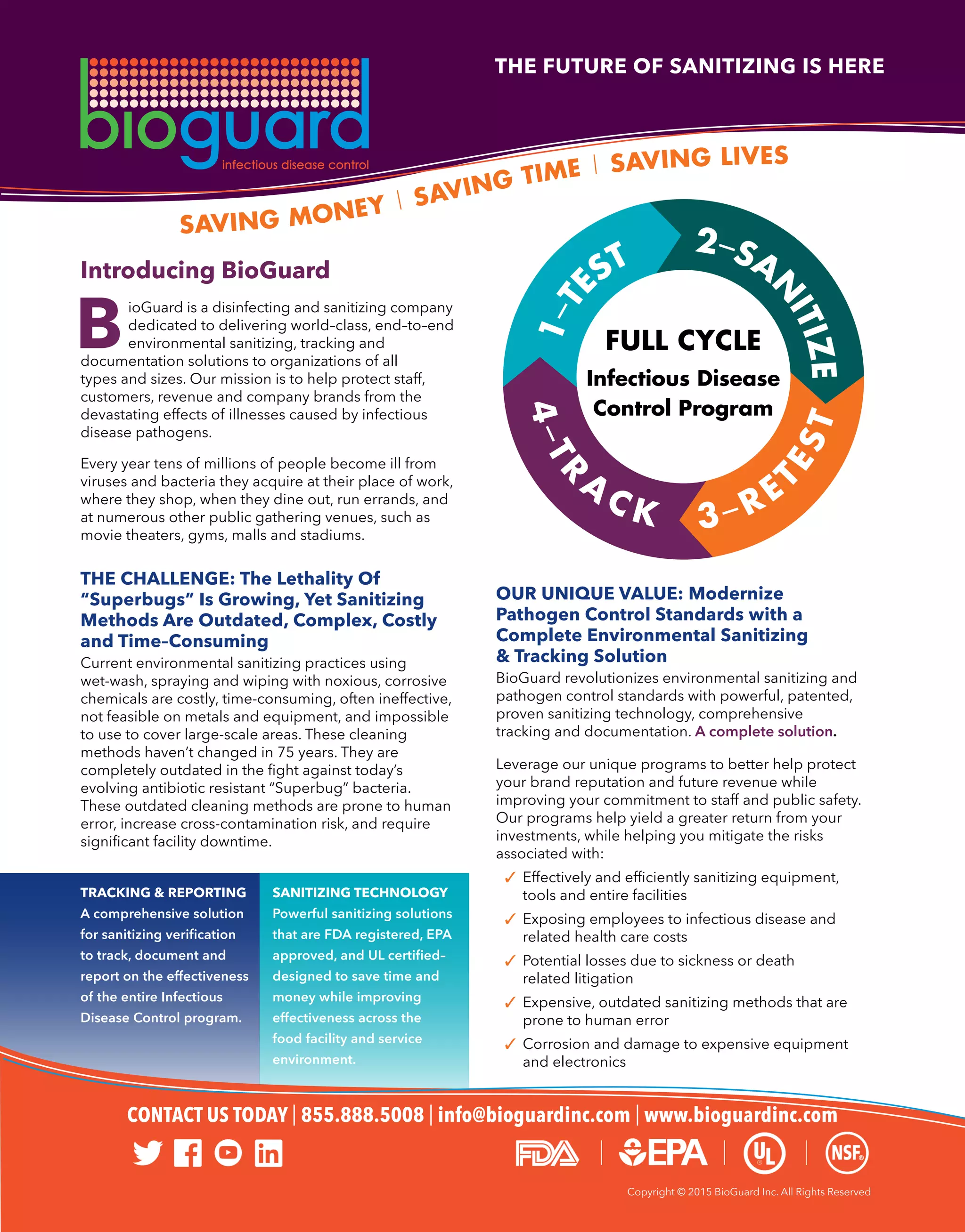 BioGuard General Corporate Flyer | PDF