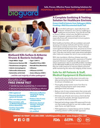 BioGuard Medical Office Flyer | PDF