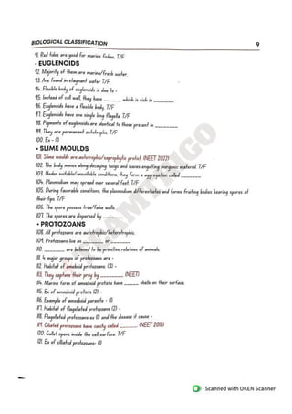 Biohack- class 11 and 12 NEET Parth Goyal | PDF