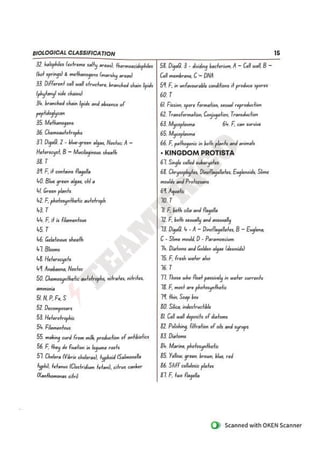 Biohack- class 11 and 12 NEET Parth Goyal | PDF