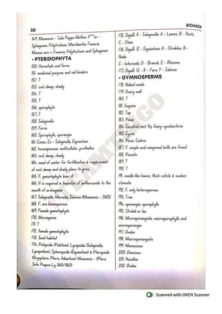 Biohack- class 11 and 12 NEET Parth Goyal | PDF