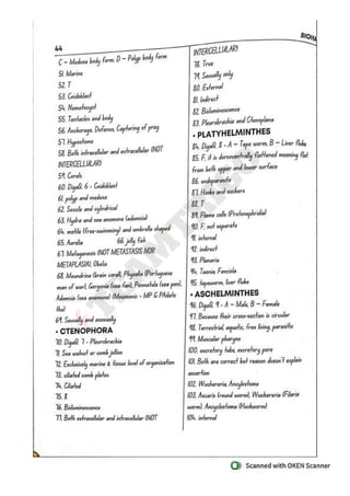 Biohack- class 11 and 12 NEET Parth Goyal | PDF