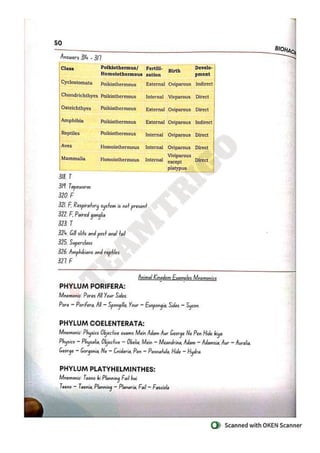 Biohack- class 11 and 12 NEET Parth Goyal | PDF