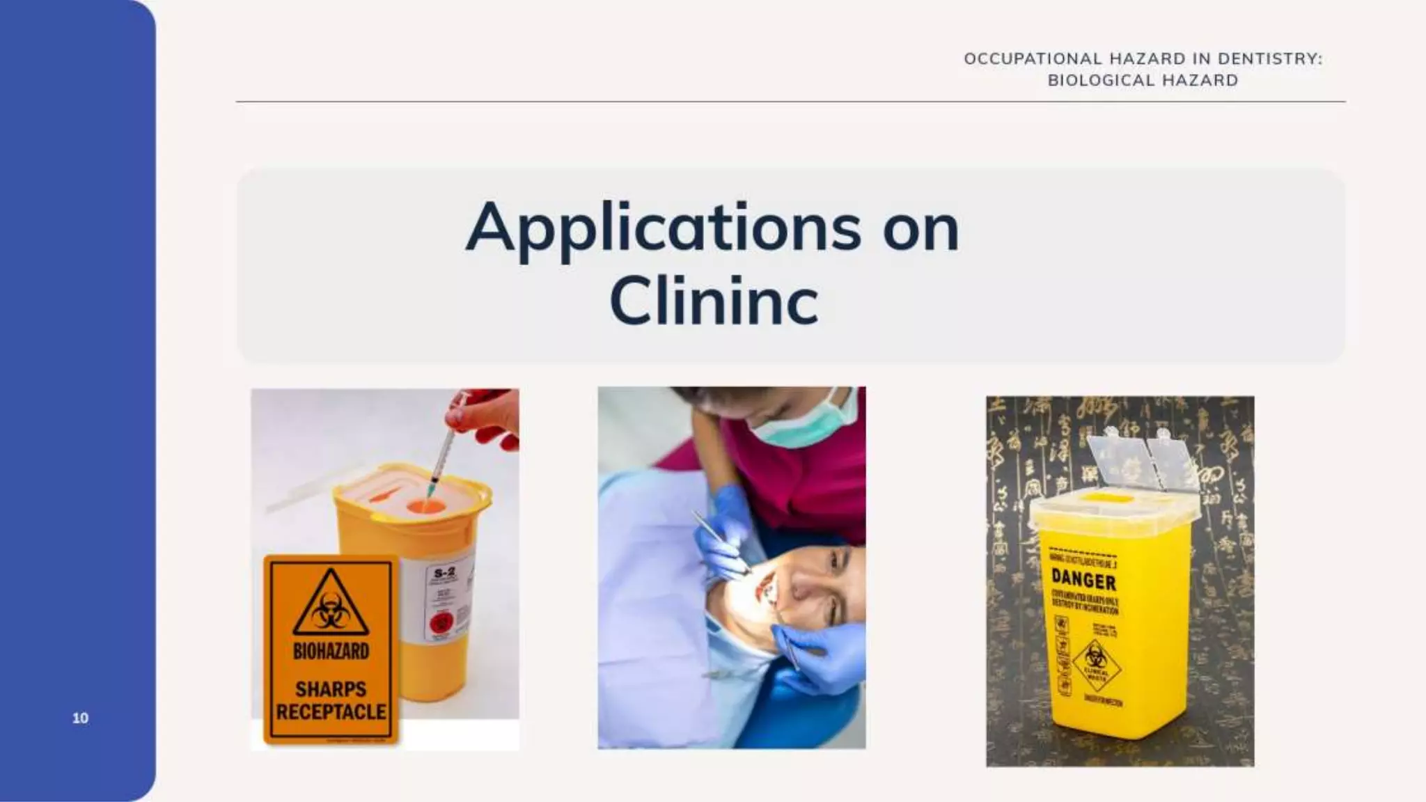 Biohazard In dental clinic | PPTX
