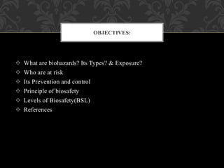 BIOHAZARDS IN CLINICAL LABORATORY | PPT