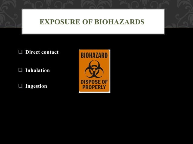 BIOHAZARDS IN CLINICAL LABORATORY | PPT