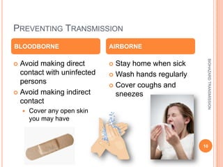 Biohazard Transmission | PPTX