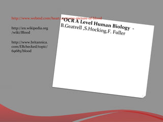 Biohemija krvi | PPT