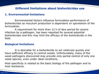 Bioherbicide and allelochemicals.ppt