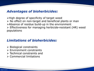 Bioherbicide and allelochemicals.ppt