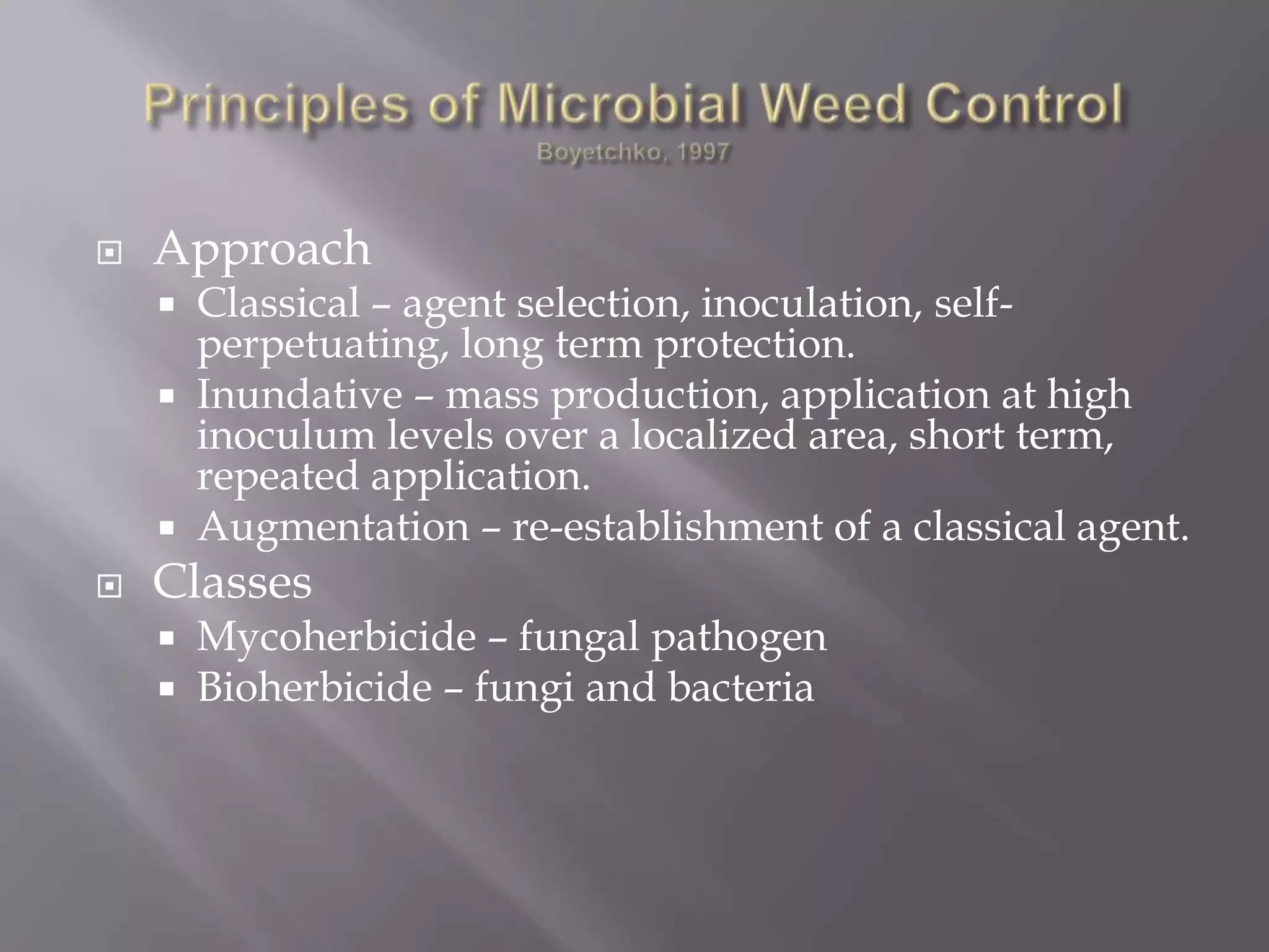 Bioherbicides | PPTX