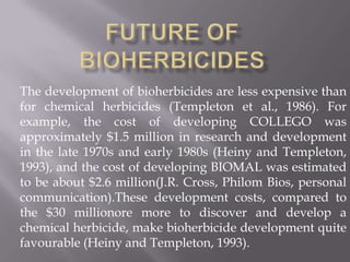 Bioherbicides | PPTX