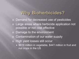 Bioherbicides | PPTX