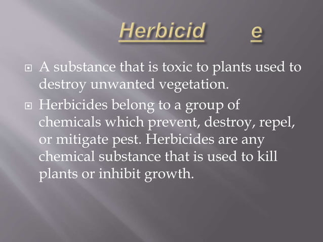 Bio herbicides | PPTX | Gardening | Home & Garden