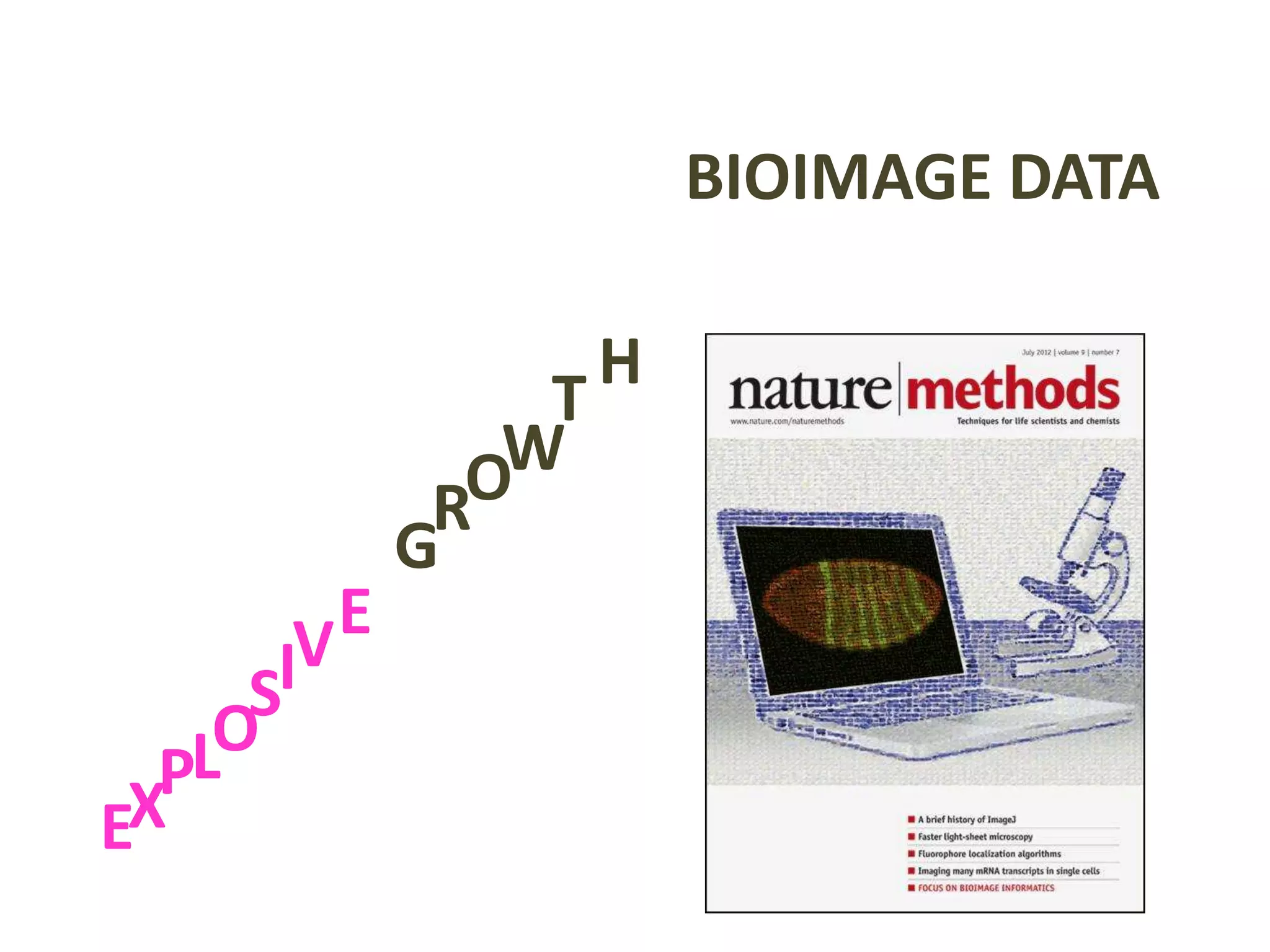 Bioimage, PPT for meeting with Paul Matsudaira | PPT