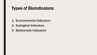 Insects As Bioindictors for Different Levels of Pollution | PPT