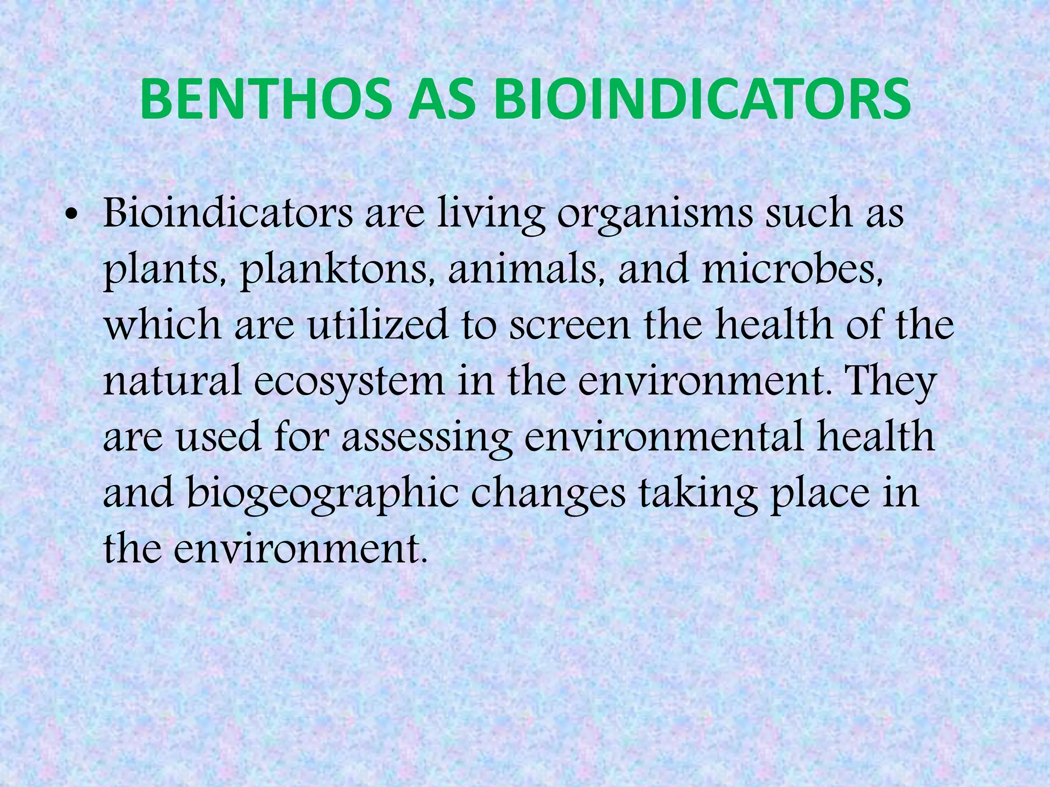 Bioindicators and biomonitors. pptx | PPTX