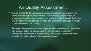 Bioindicators and their Significance in Ecosystem - Astha.pptx
