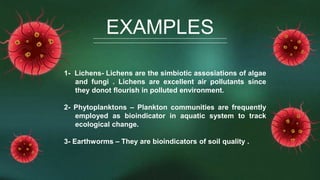 Bioindicators and their Significance in Ecosystem - Astha.pptx