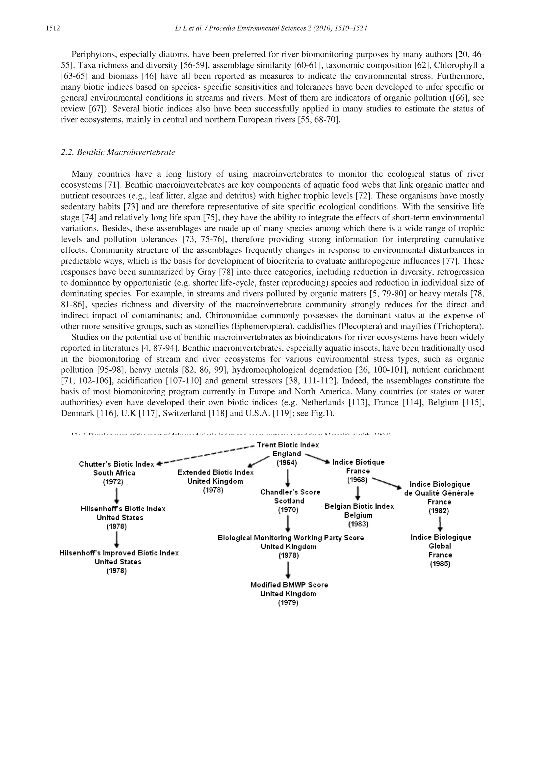 Bioindicators in river ecosystems | PDF
