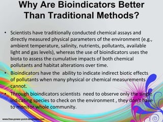 Bioindicators ppt | PPTX