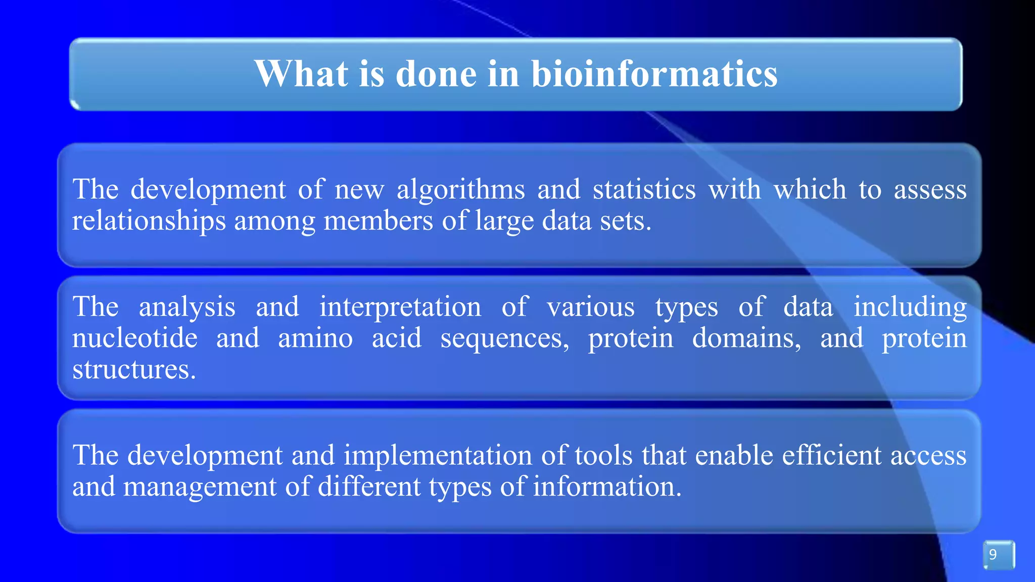 Bioinformatics and its Applications in Agriculture/Sericulture and in ...