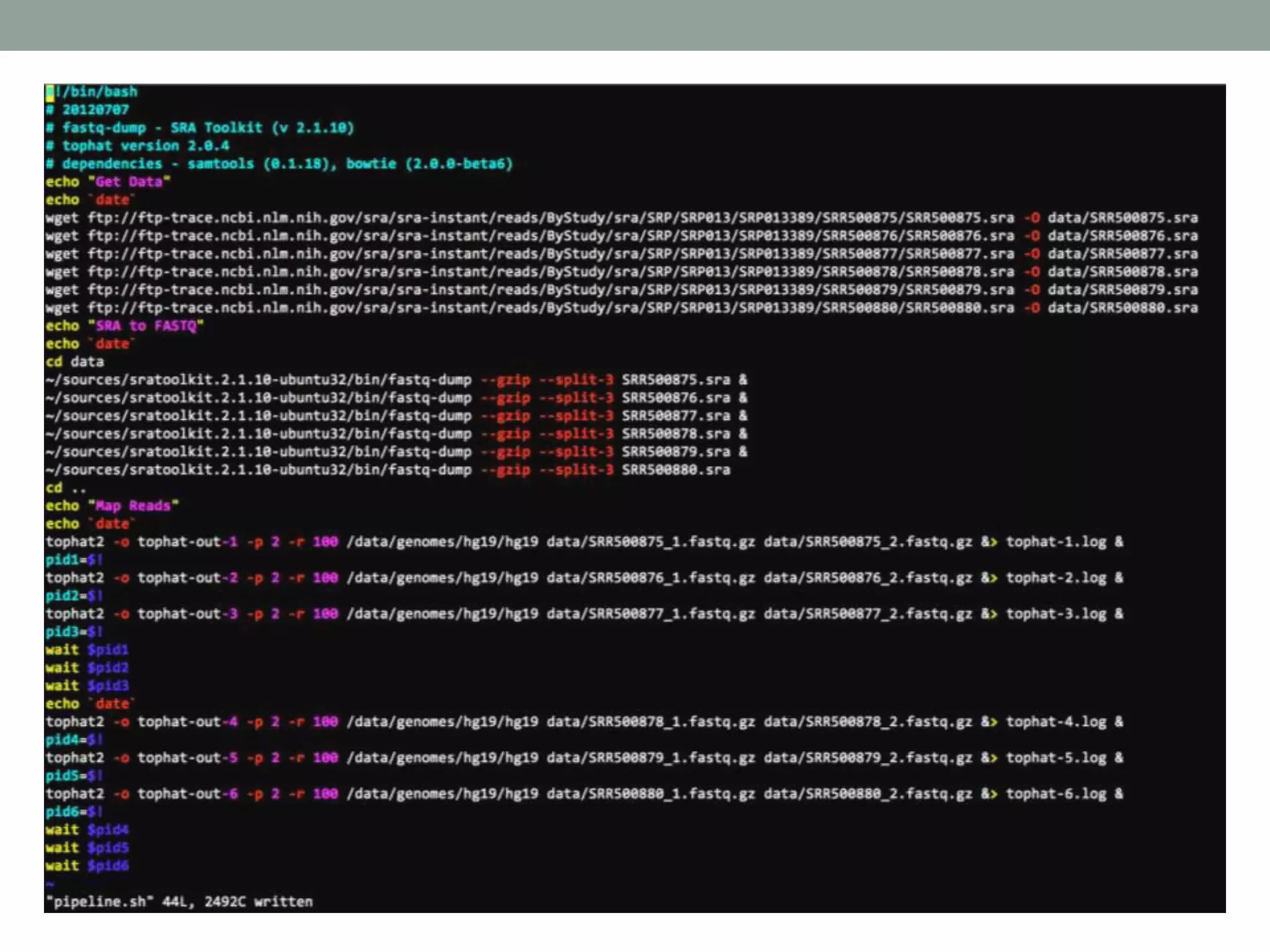 Reproducibility - The myths and truths of pipeline bioinformatics | PPTX